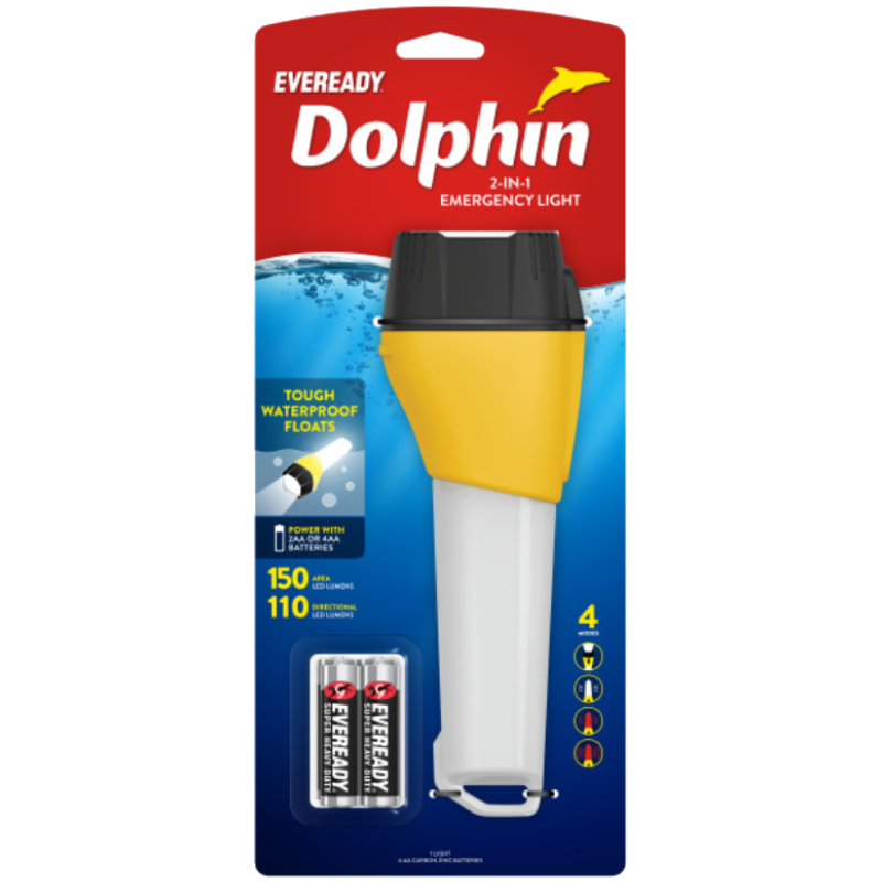 EVEREADY® 2IN1 DOLPHIN 150 - Eveready Australia